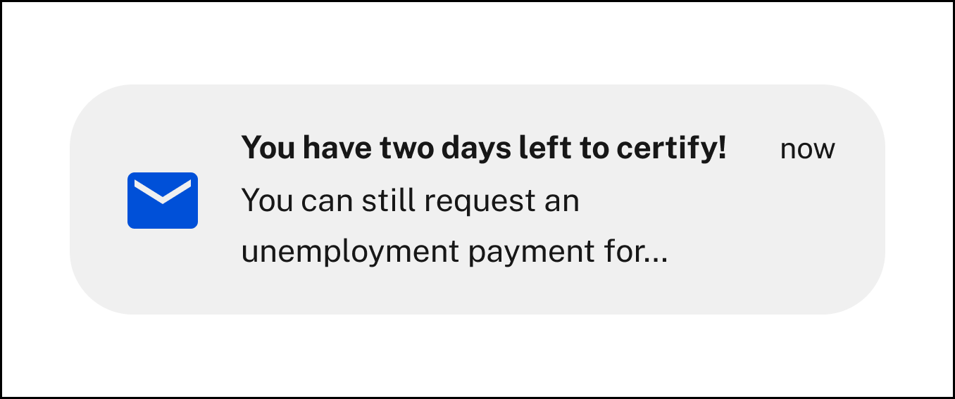 Weekly Certification U S Department Of Labor